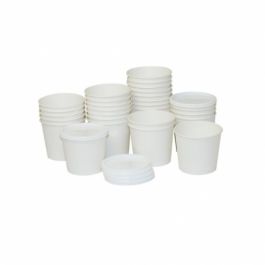 White Paper Tubs