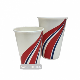 Swirl Design Cold Cups